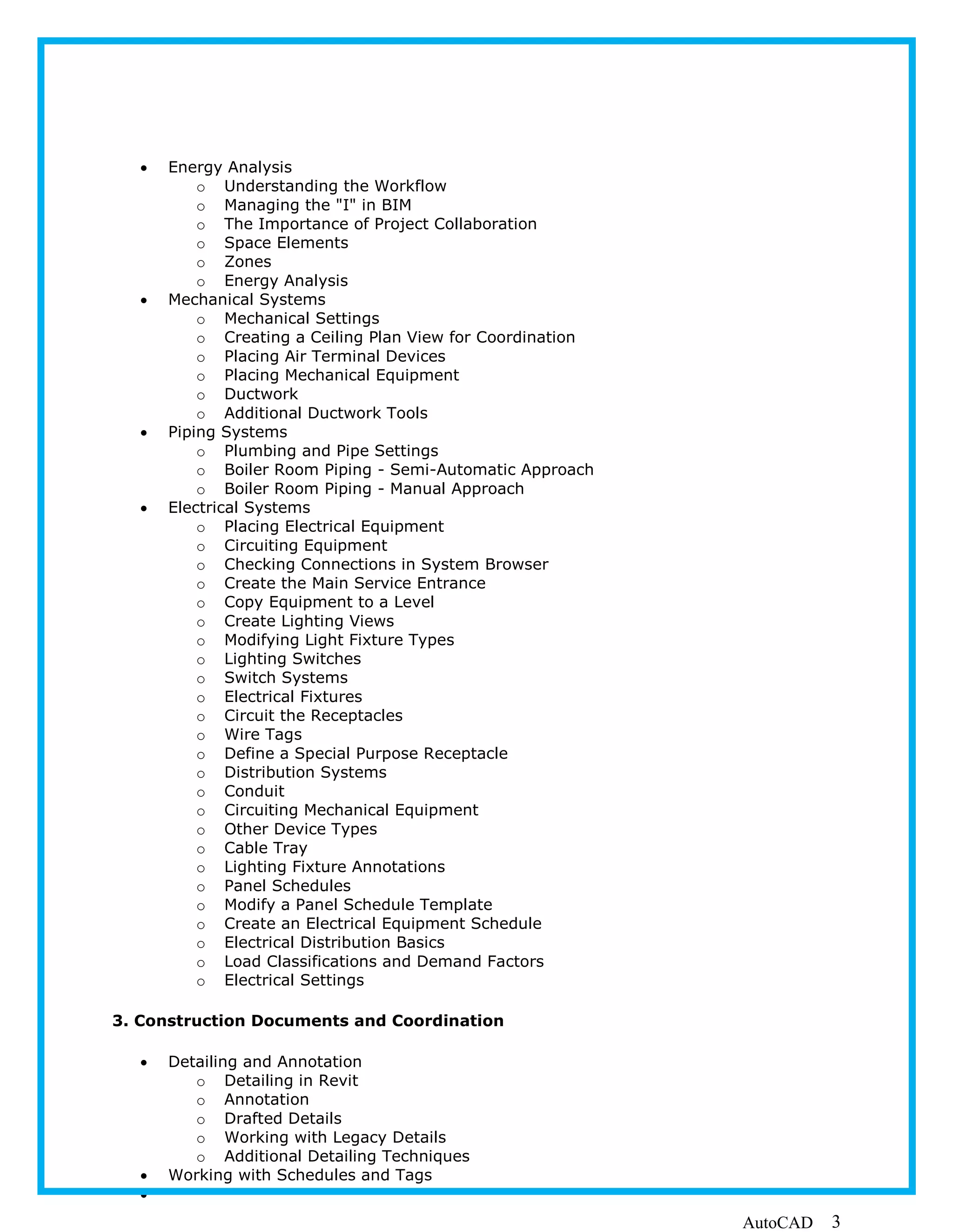 Revit mep brochure | PDF