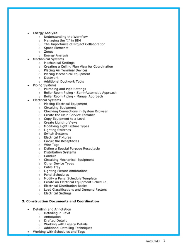 Revit mep brochure | PDF