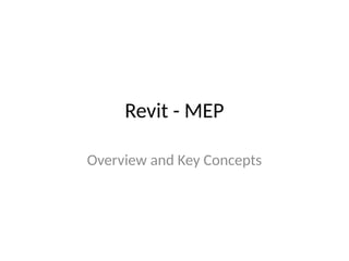 Revit_MEP_PresentationRevit_MEP_Presentation | PPTX