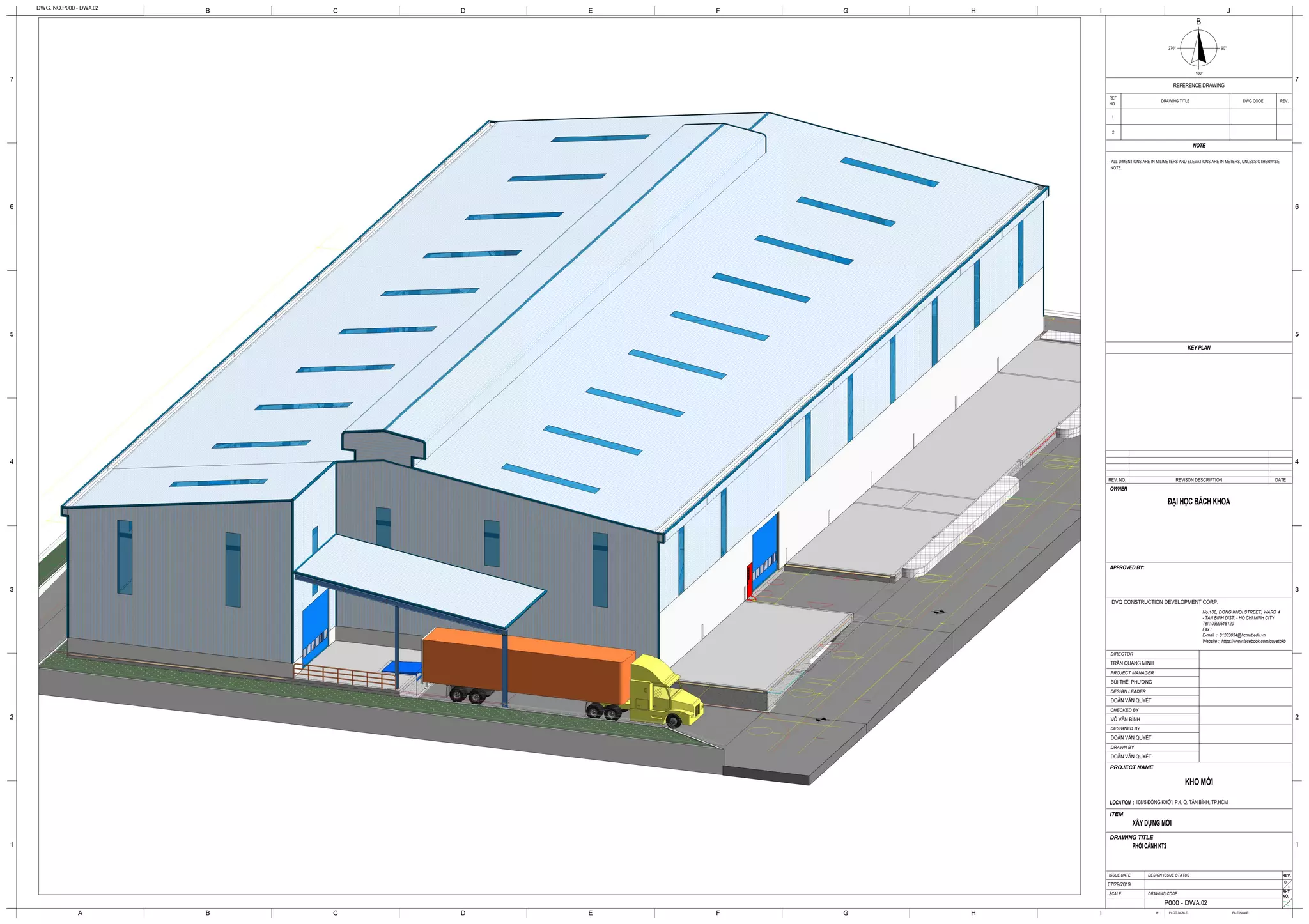 REVIT NHA CONG NGHIEP - STEEL WAREHOUSE | PDF