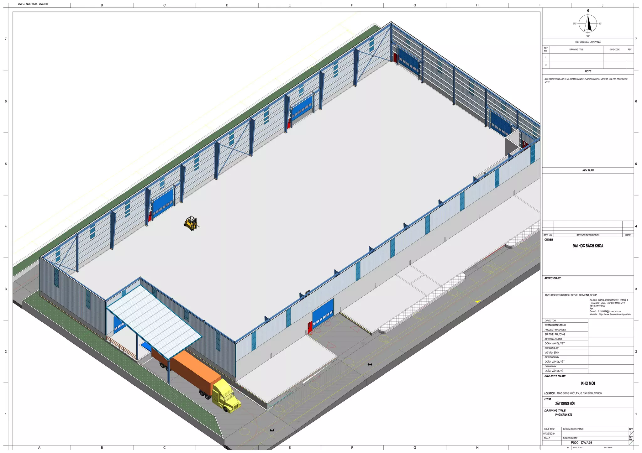 REVIT NHA CONG NGHIEP - STEEL WAREHOUSE | PDF