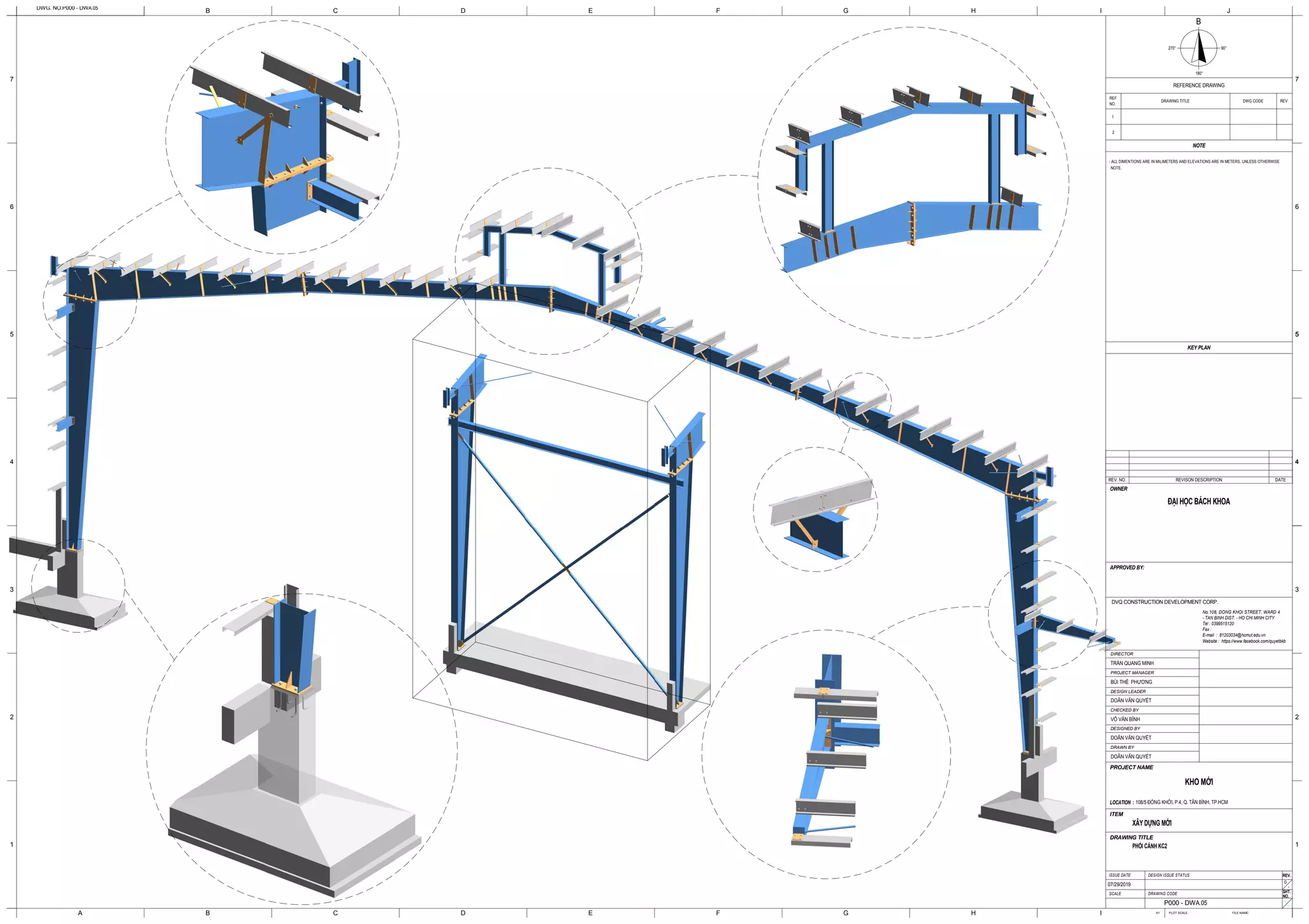 REVIT NHA CONG NGHIEP - STEEL WAREHOUSE | PDF