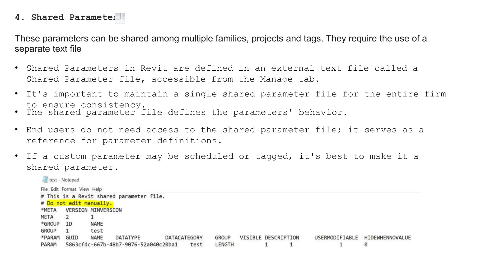 The Importance of Understanding Parameters in Revit for BIM Modeling Success | PPTX