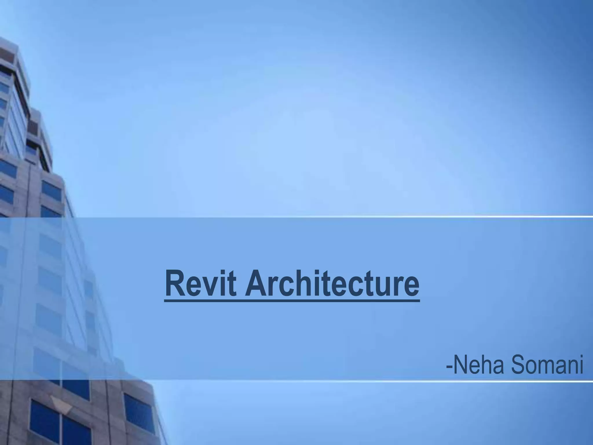 Revit presentation | PPTX
