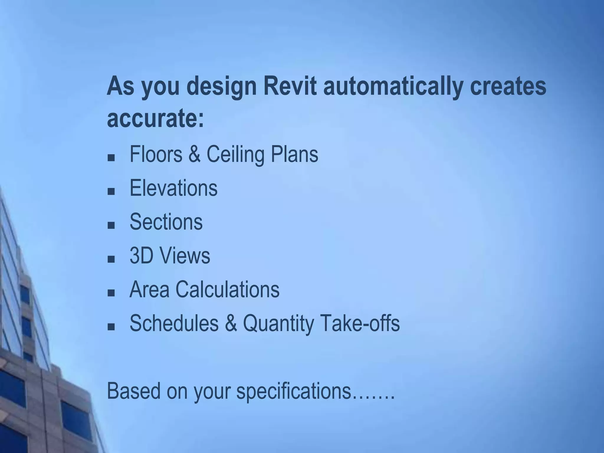 Revit presentation | PPTX