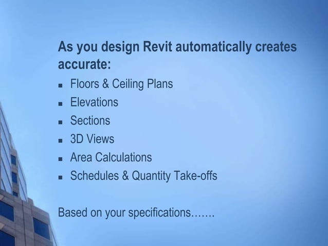 Revit presentation | PPTX