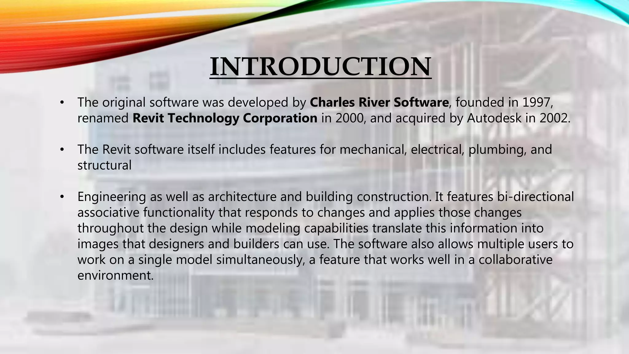 Revit presention | PPTX