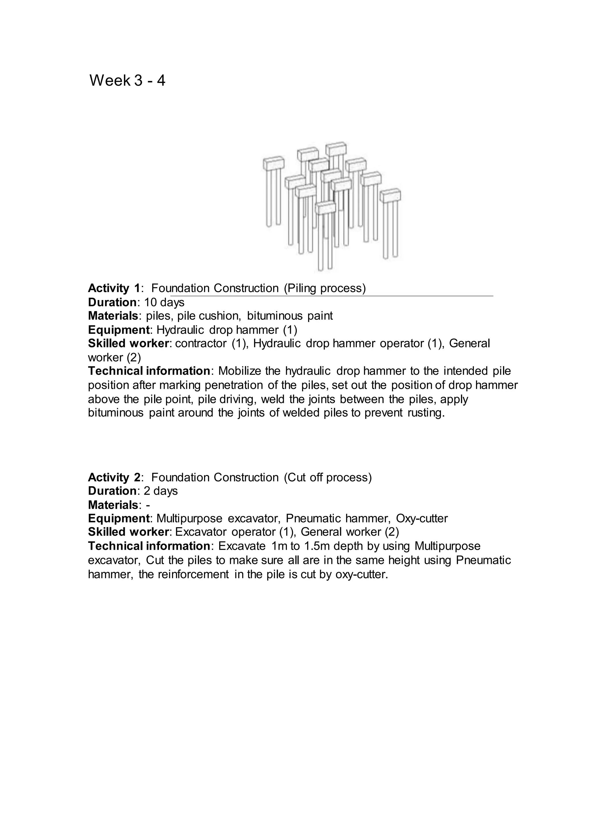 Construction Activities and Process | DOCX