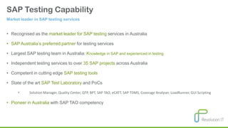 Revolution IT SAP Competency | PPTX