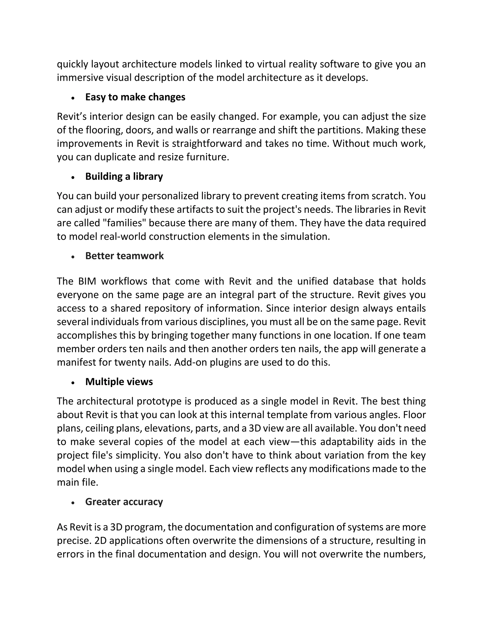 Revit software - the best tool for an architect | PDF