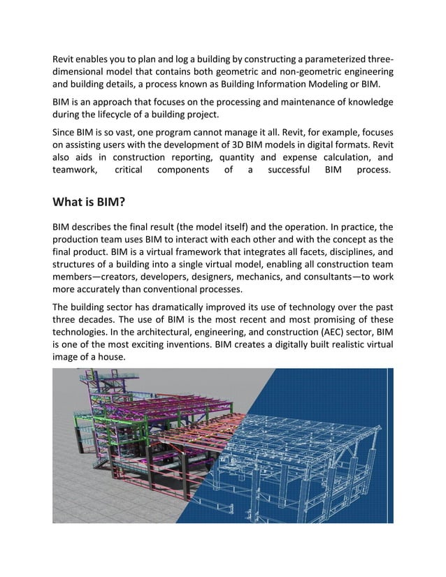 Revit software - the best tool for an architect | PDF | Graphics ...