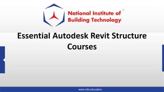 Revit structure tutorial|structural engineering courses| NIBT eLearning | PPTX