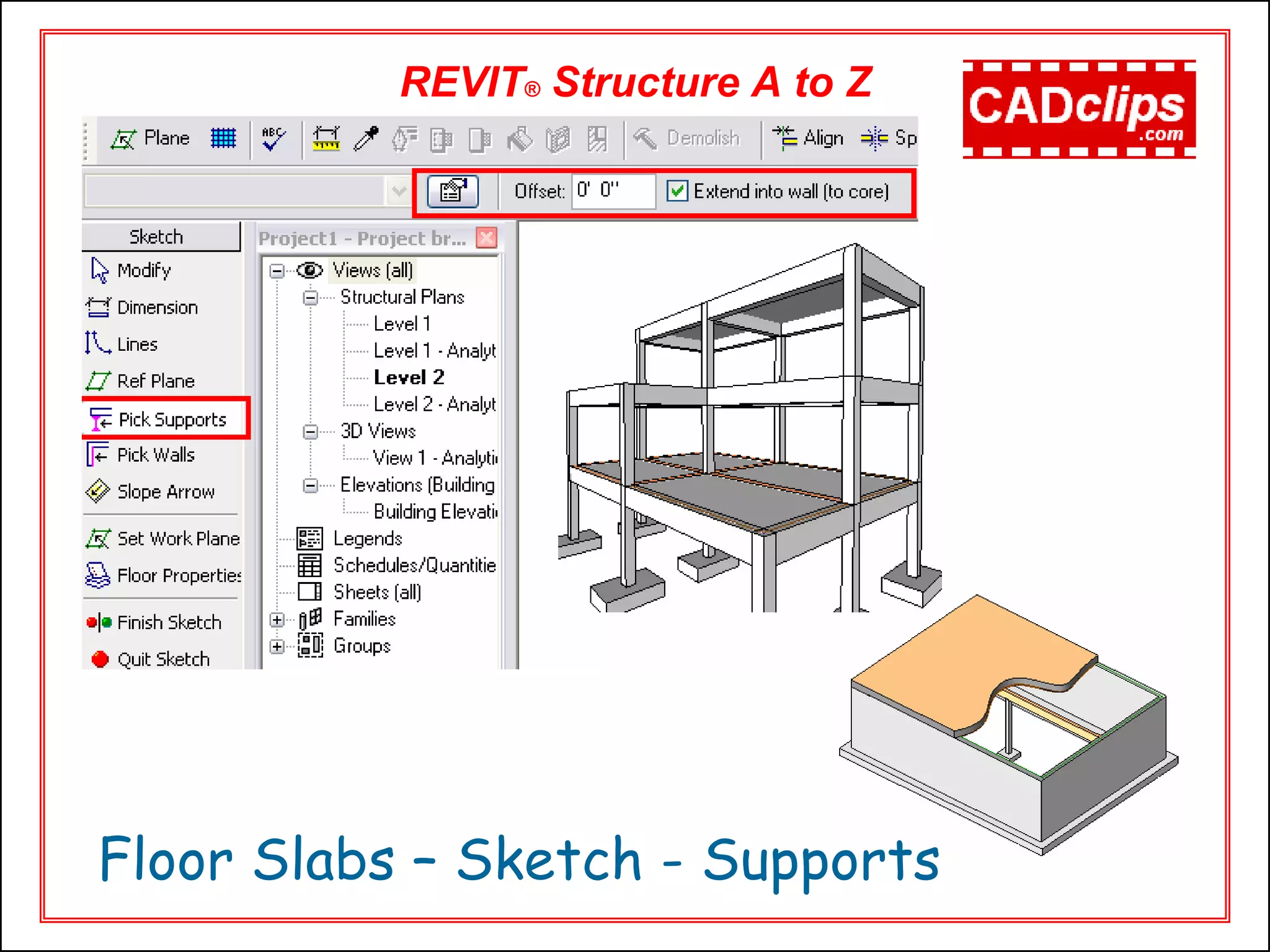 Revit structure video cadclip training outline | PDF