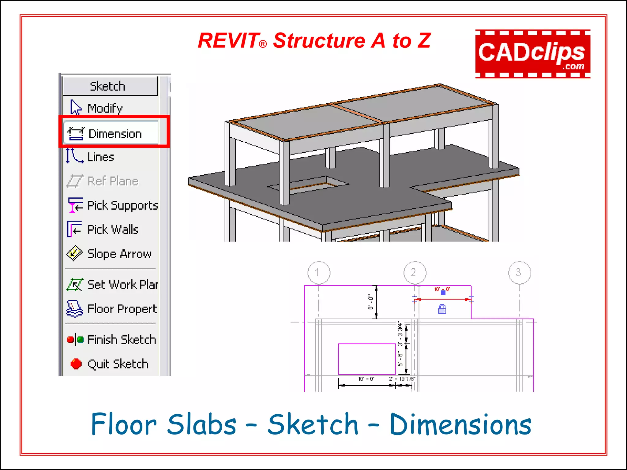 Revit structure video cadclip training outline | PDF