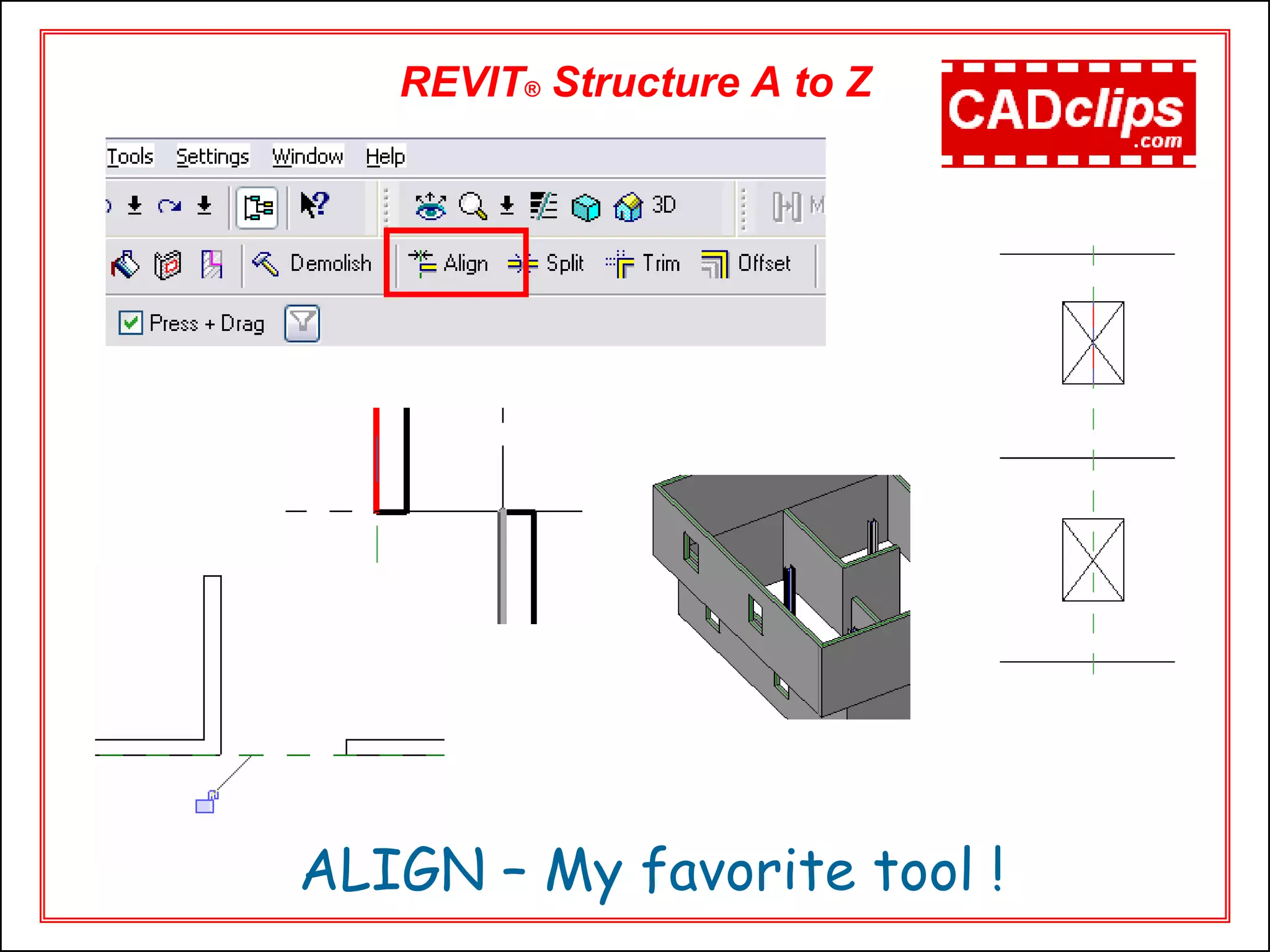 Revit structure video cadclip training outline | PDF