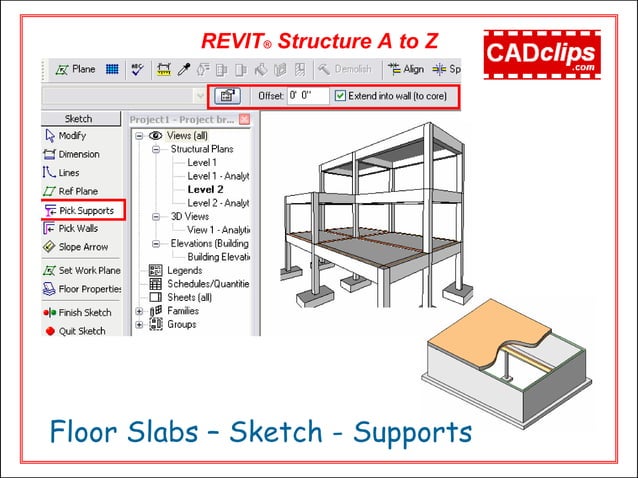 Revit structure video cadclip training outline | PDF