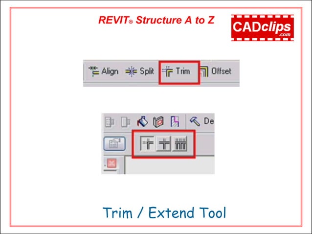 Revit structure video cadclip training outline | PDF