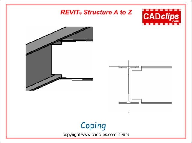 Revit structure video cadclip training outline | PDF