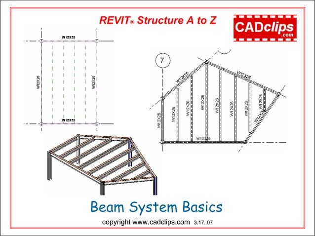 Revit structure video cadclip training outline | PDF
