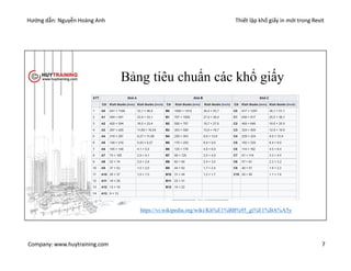 [Revit] Thiết lập khổ giấy in mới trong Revit | PDF