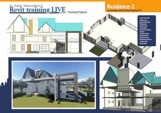 Revit training projects available at www.RevitTrainingLive.com ...