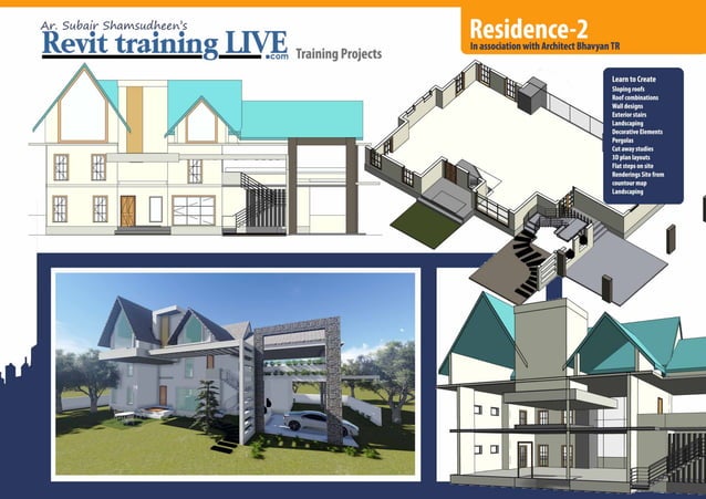 Revit training projects available at www.RevitTrainingLive.com
