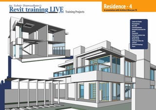 Revit training projects available at www.RevitTrainingLive.com ...