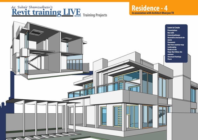 Revit training projects available at www.RevitTrainingLive.com