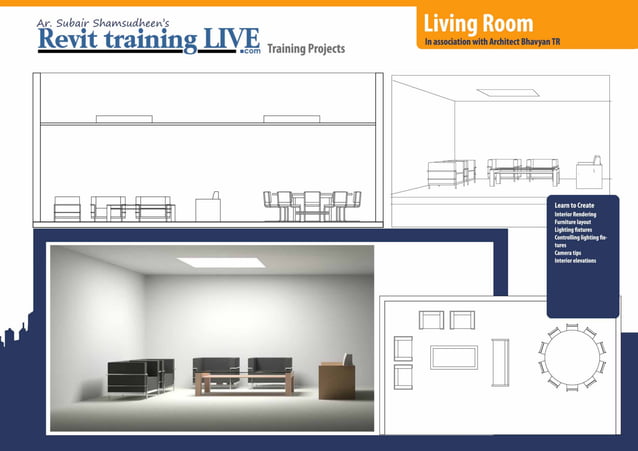 Revit training projects available at www.RevitTrainingLive.com