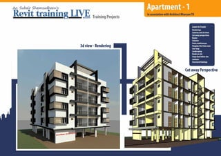 Revit training projects available at www.RevitTrainingLive.com ...