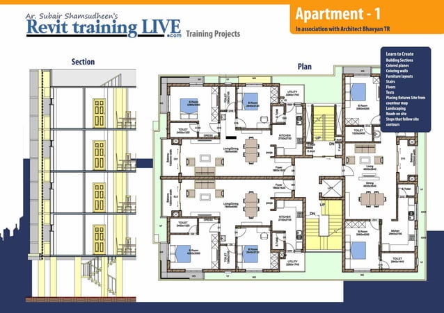 Revit training projects available at www.RevitTrainingLive.com