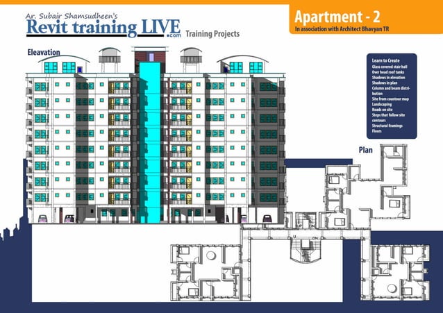 Revit training projects available at www.RevitTrainingLive.com