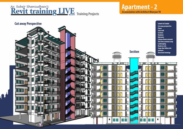 Revit training projects available at www.RevitTrainingLive.com