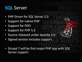 Rev it up with php on windows | PPT
