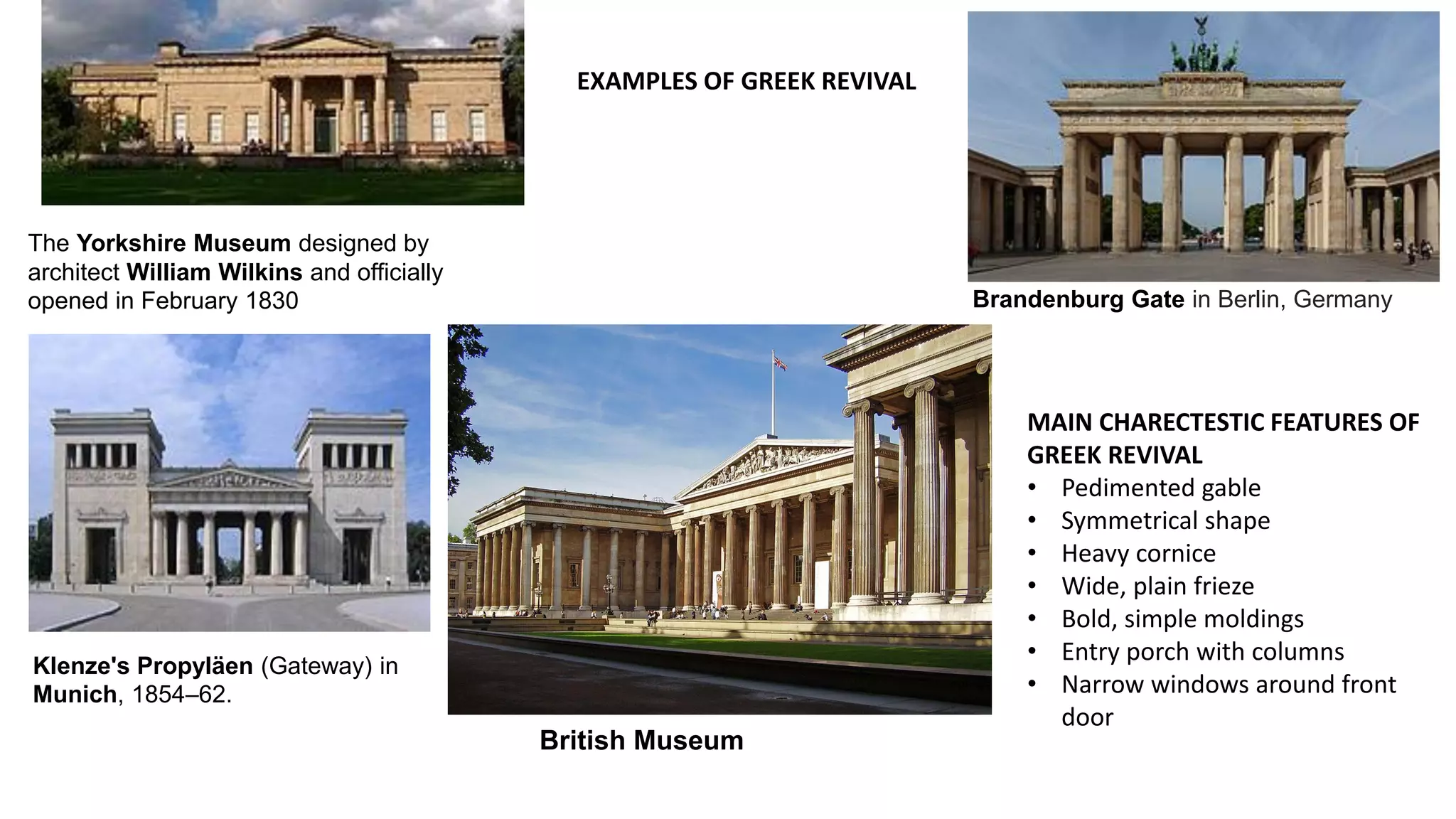 Revival styles in architecture | PDF