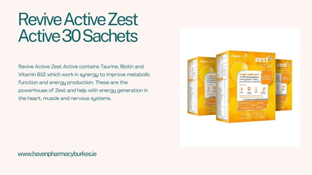 Revive Active - Super Supplement - 26 Active Ingredients.pptx