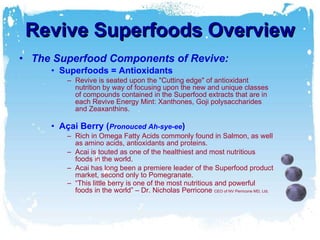 Revive Energy Mints | PPT