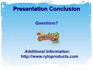 Revive Energy Mints | PPT