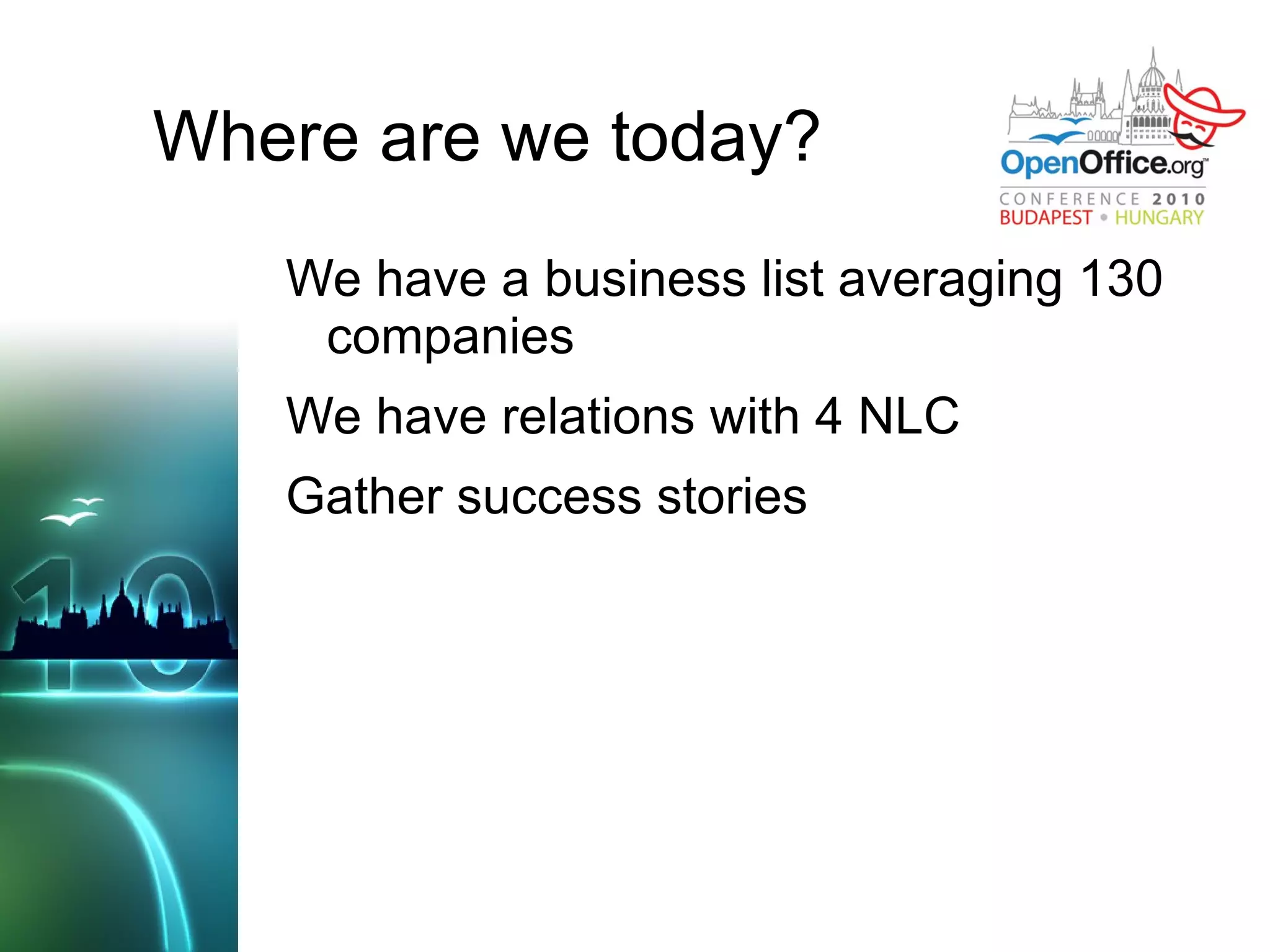 Reviving the BizDev Project | PPT