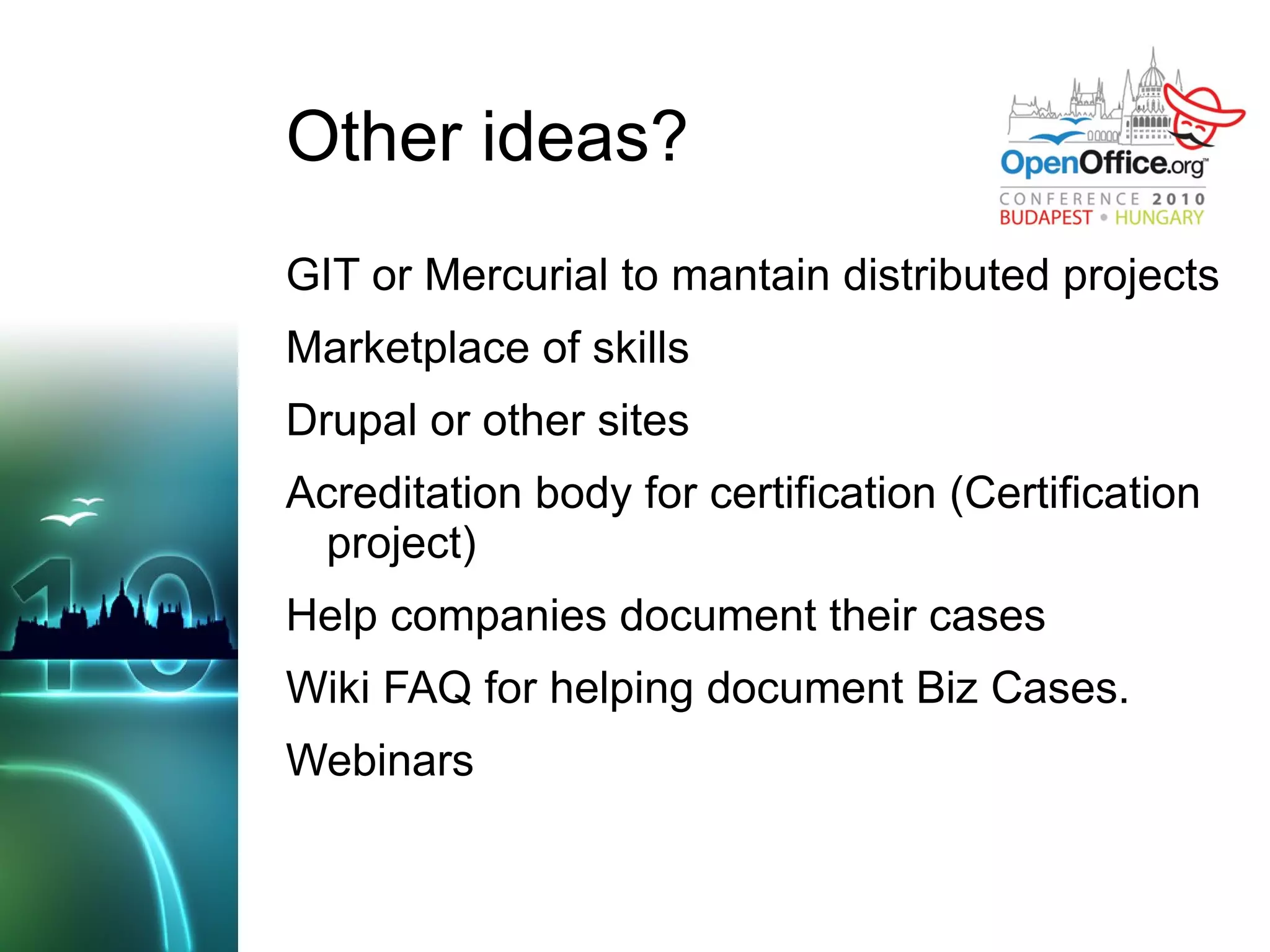 Reviving the BizDev Project | PPT