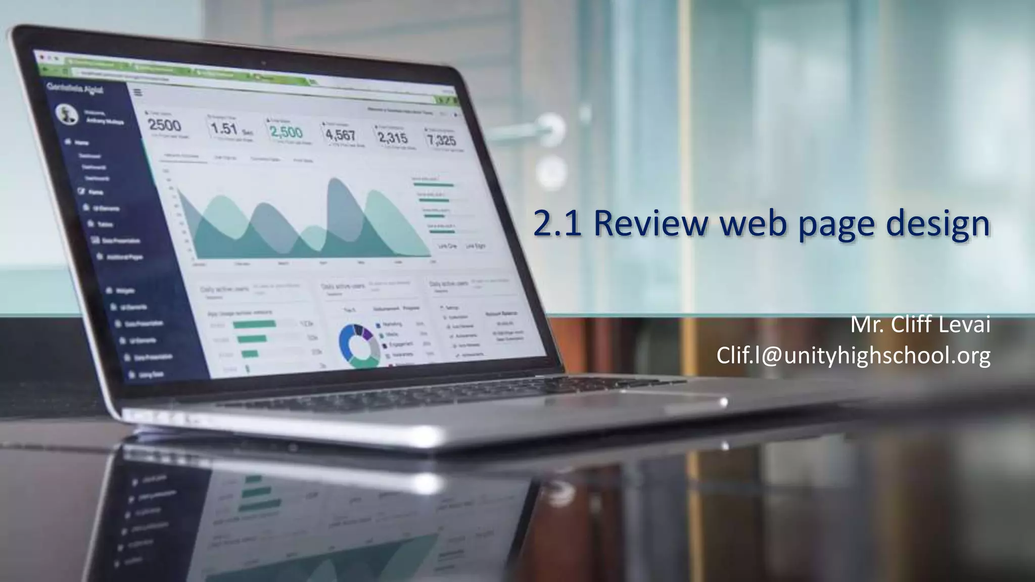 Reviwing web page design | PPTX
