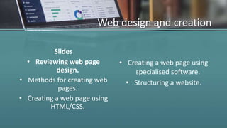Reviwing web page design | PPT