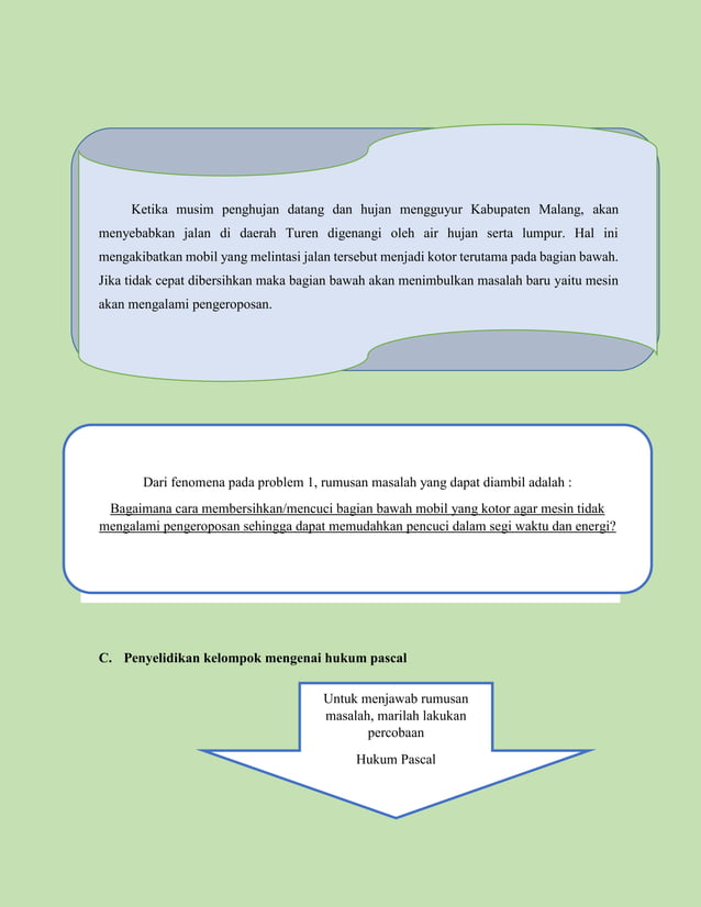 Kunci LKPD Hukum Pascal | PDF