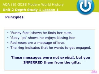 How to answer the 4 mark inference question | PPT | Educational ...