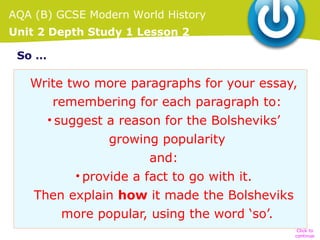 How to answer the 6 mark explain question | PPT