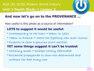 Answering the 12 mark useful question | PPT