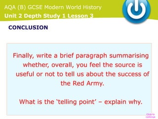 Answering the 12 mark useful question | PPT