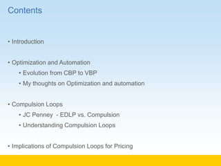Thoughts on Price Optimization in the age of Compulsion Loops | PDF