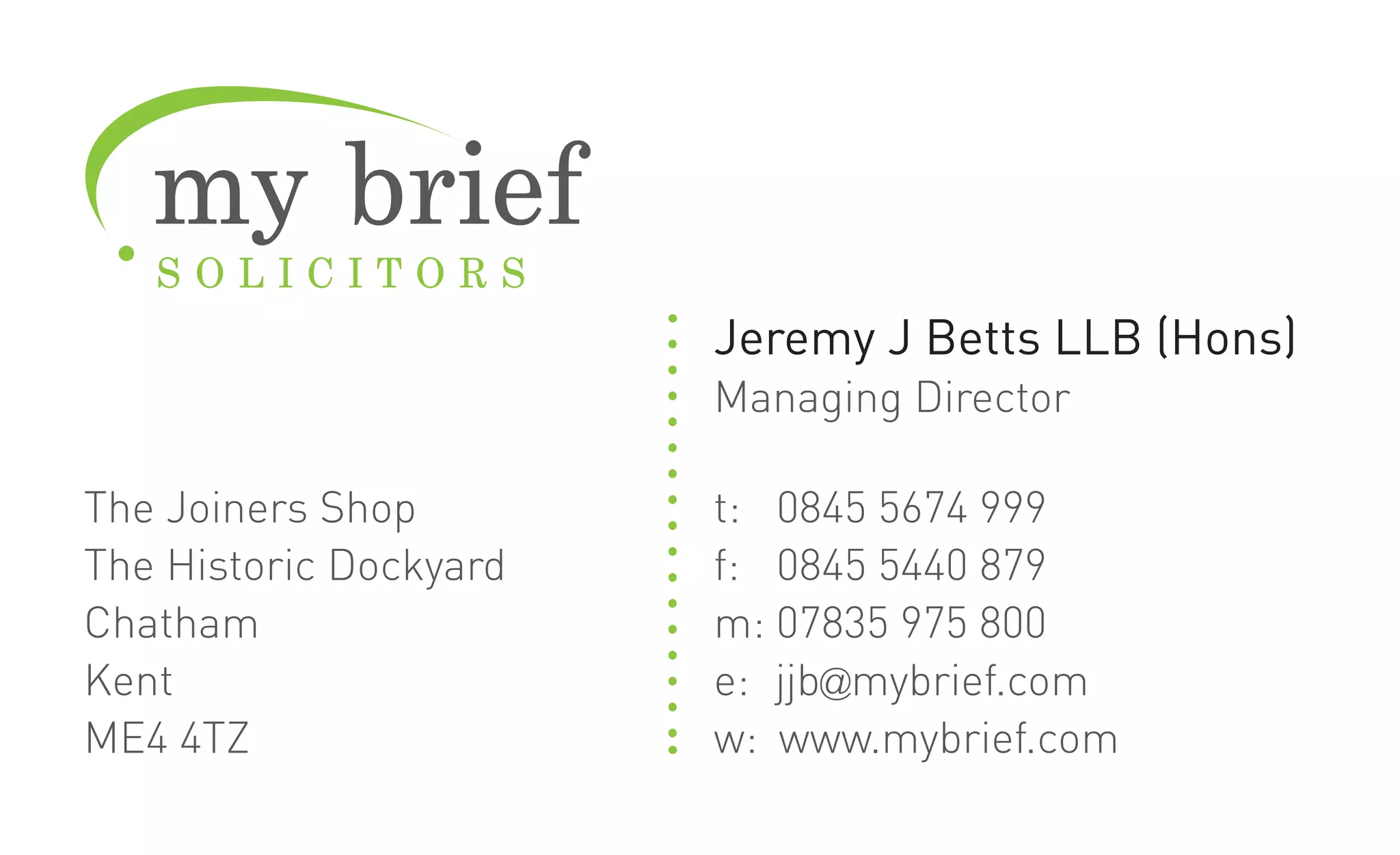 Rev Mybrief Normal Business Card J | PDF | Legal Services Industry ...