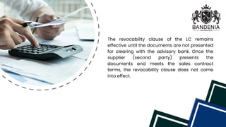 What Is a Revocable Letter of Credit? Types Of Revocable Letter of ...